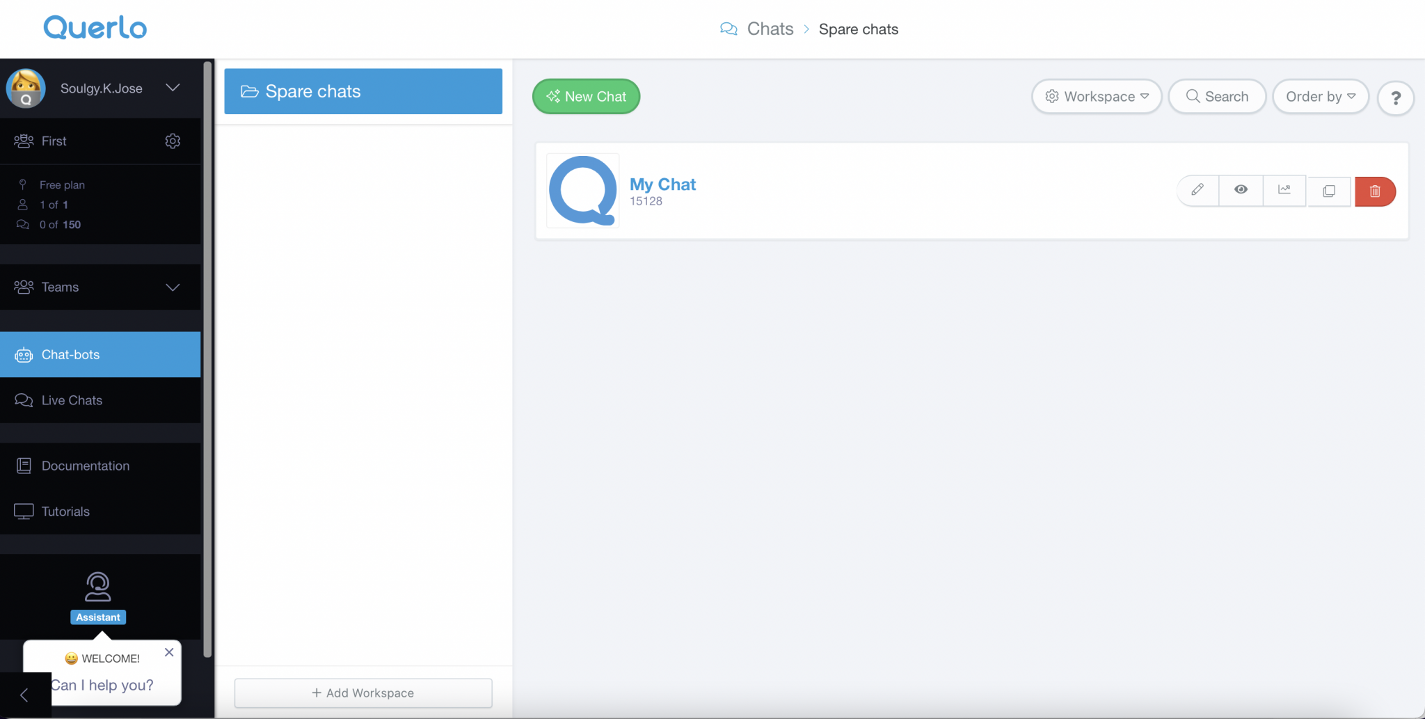 Create A Chat - Querlo magazine and documentation